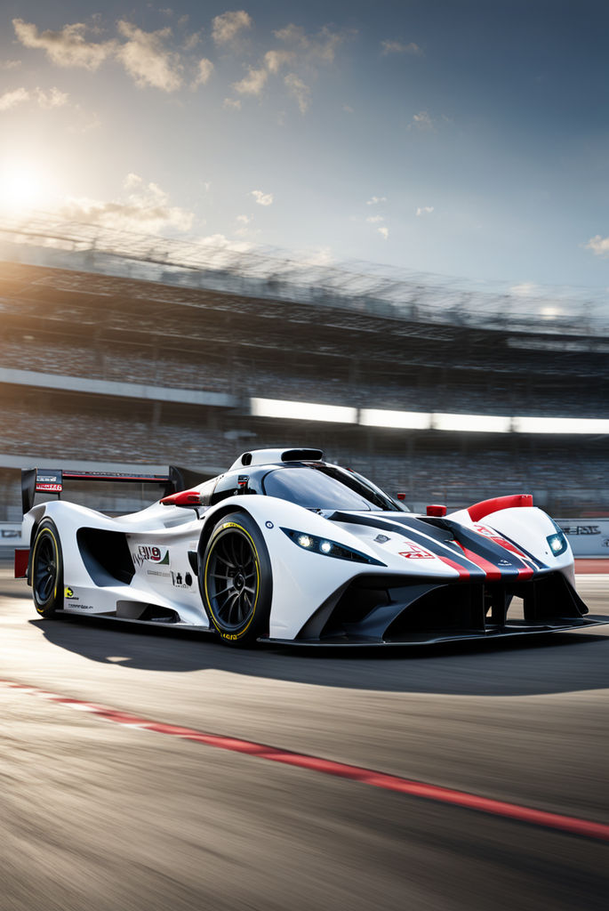 GT3 racecar fused with the aerodynamic lines of an F1 bolide by The ...