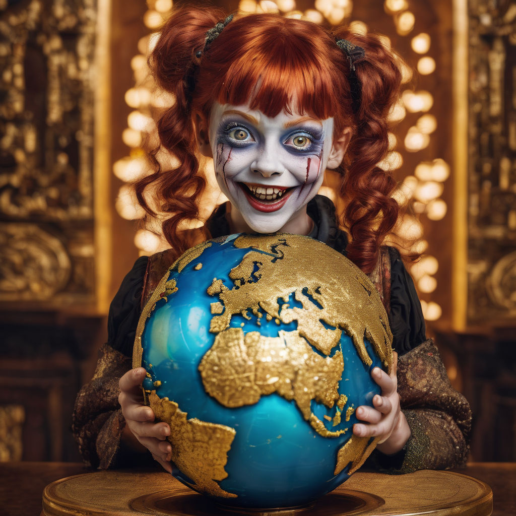 Zombie Pippi Longstocking by Варвара Соловьёва - Playground