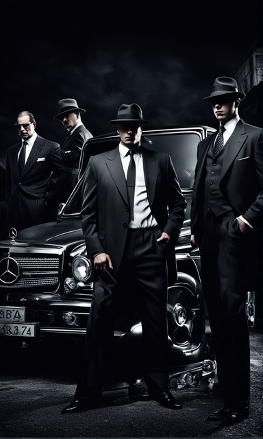 Mafia and mercedes benz by Friesten Arava - Playground
