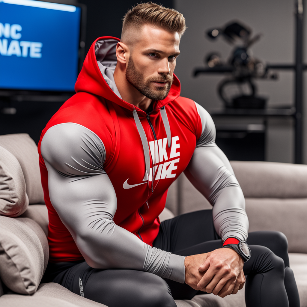 Side angle close-up of a massive and giant muscular good loo... by luuk ...