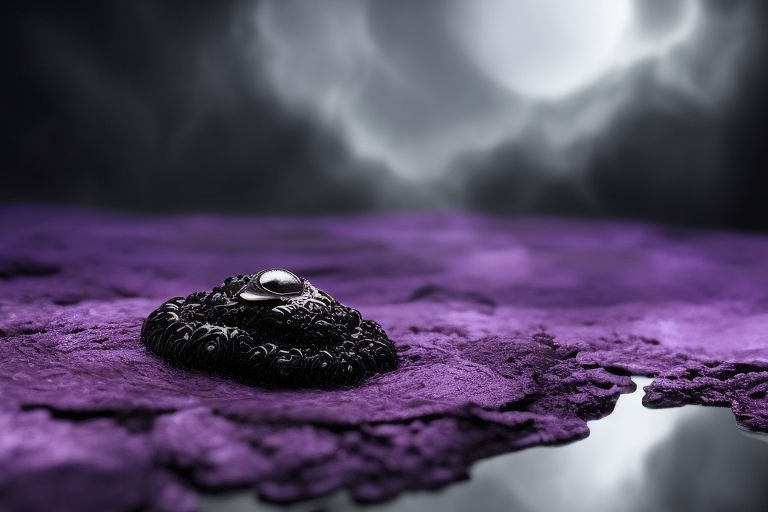 Mtg art. black tendrils rising out of a pool of tar by Jimbo - Playground