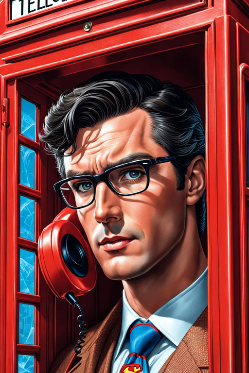 A photorealistic portrait of Clark Kent transformation to Su... by Noe ...