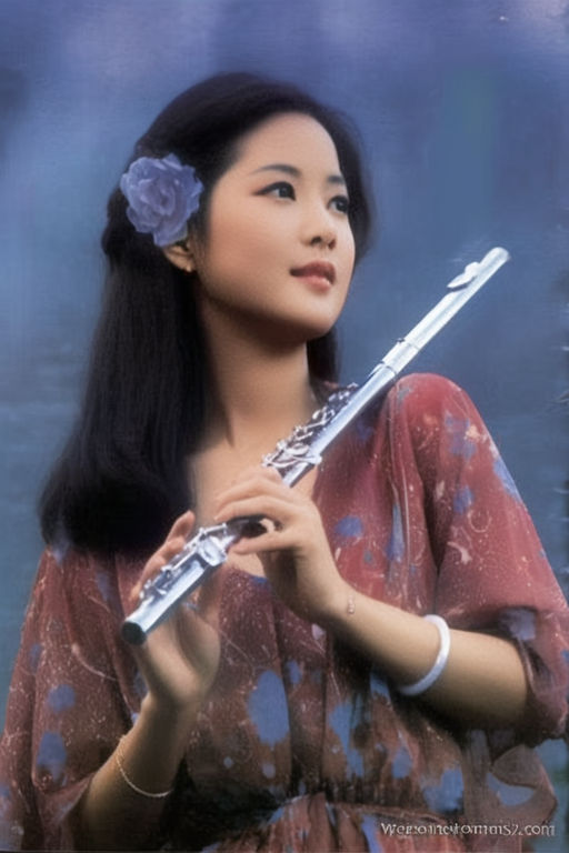 The famous Chinese female singer Teresa Teng by 天涯行脚 - Playground
