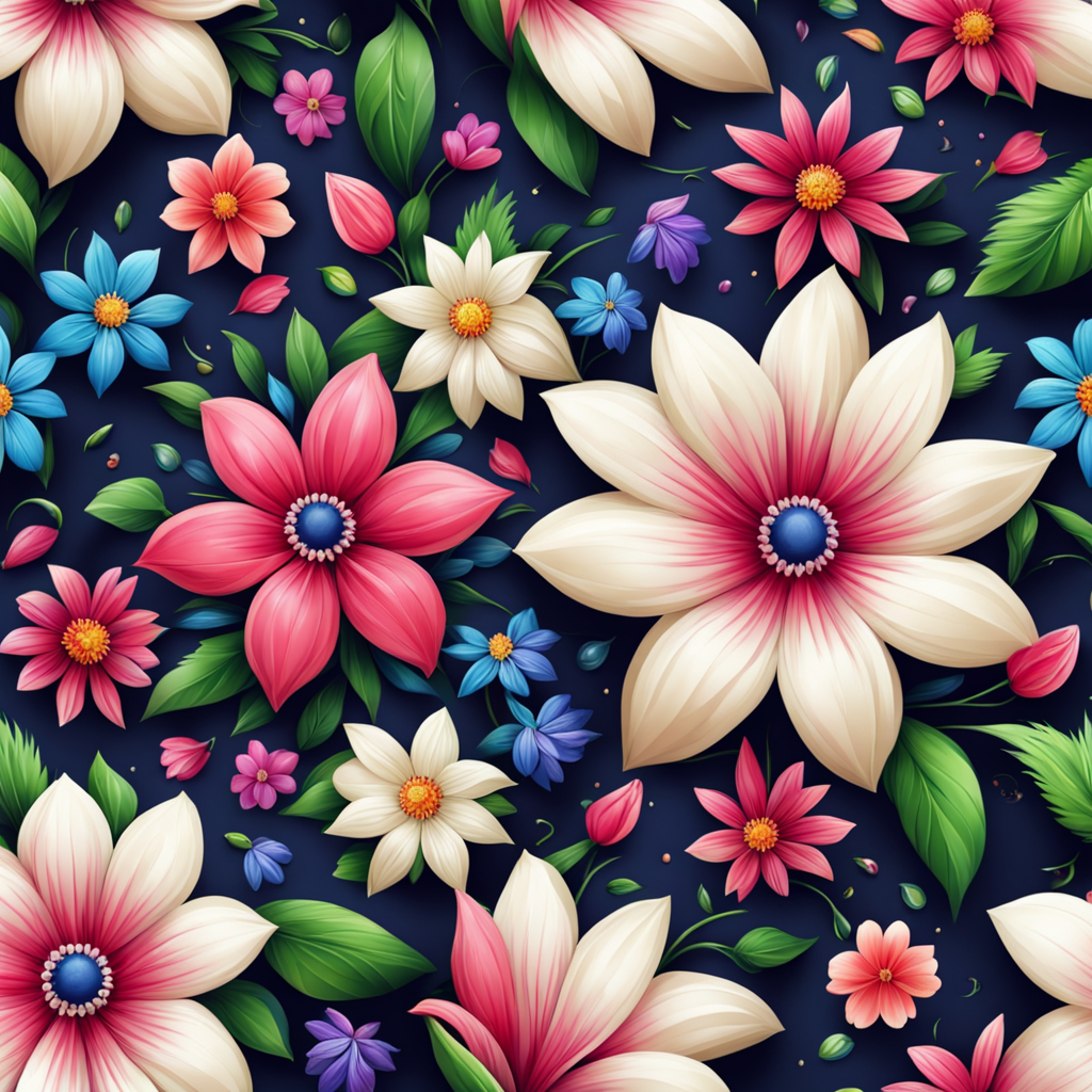 Beautiful flower designs by Edijs Kaulins - Playground