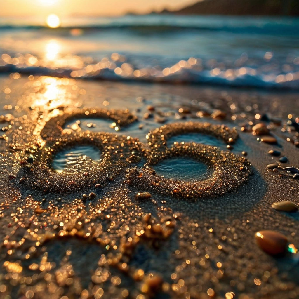 On a beach by Gaëlle B - Playground