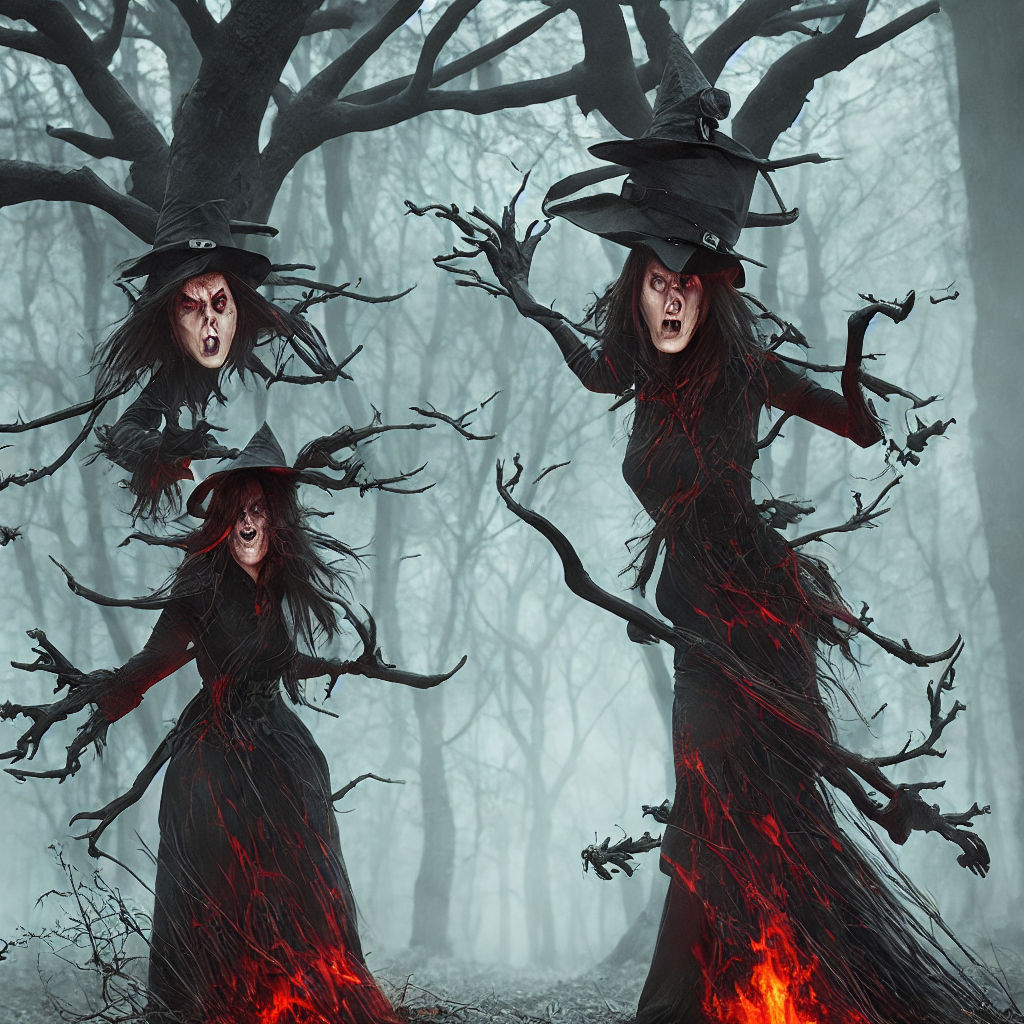 Angry witch by Mr. Bladez - Playground