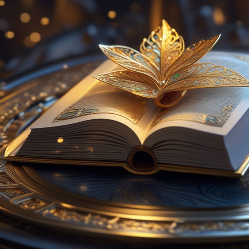 Fantasy open book clipart by Ene Alunurm - Playground