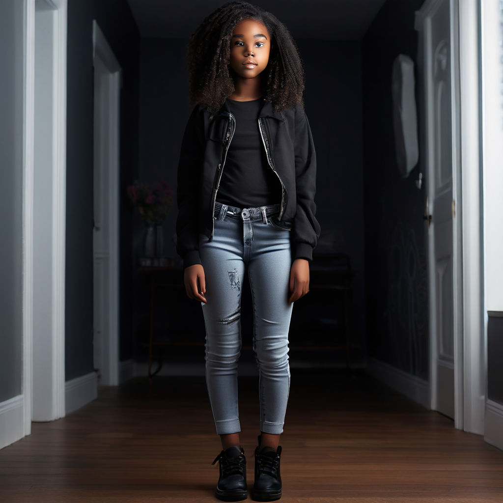 13 year old black girl full body. by Kitten Jenner - Playground