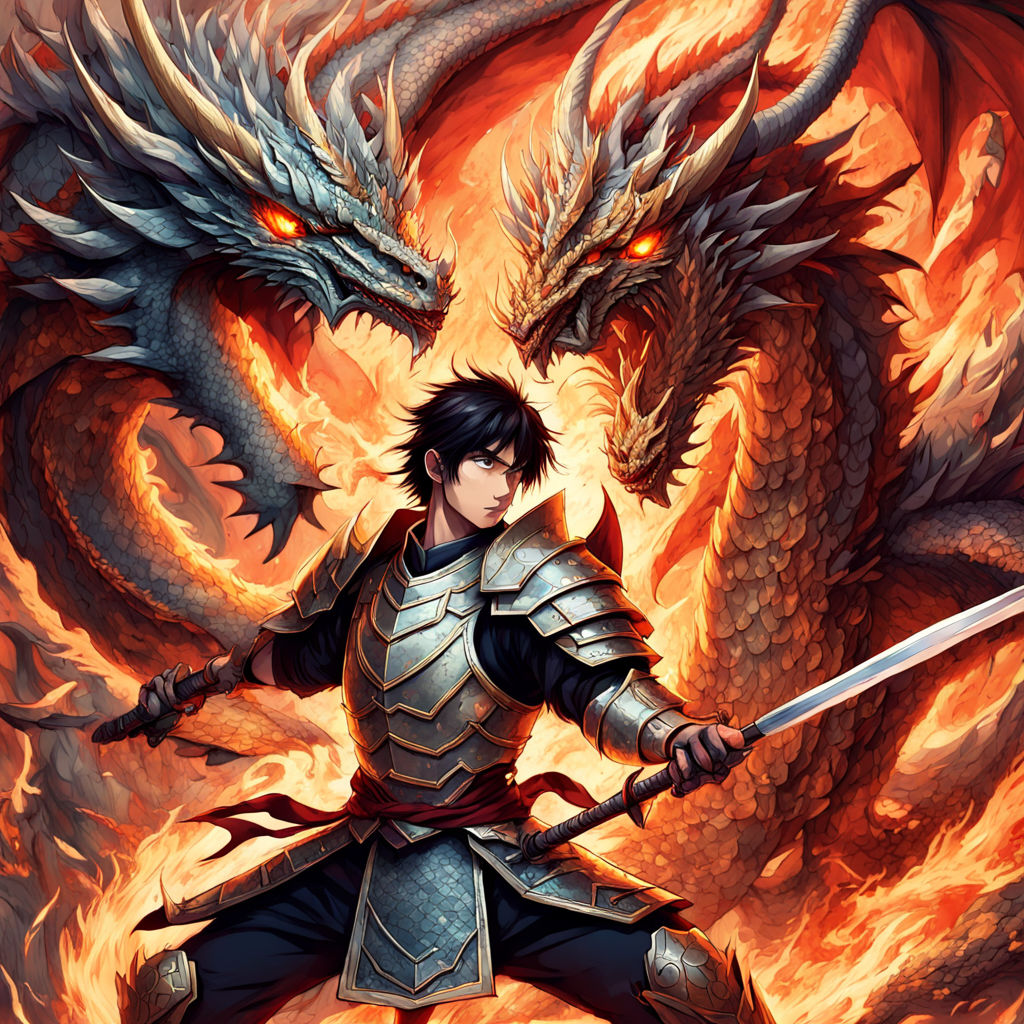 Japanese anime-style illustration by LC - Playground