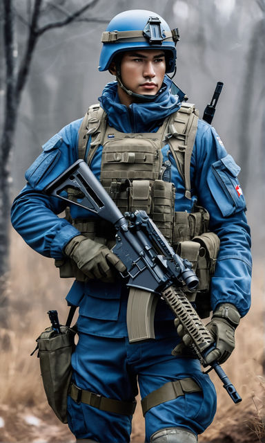 Earth federation soldier by Apollo Gaming - Playground