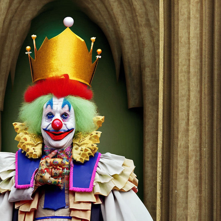 The clown who turns into a king by Yusuf Aslan - Playground