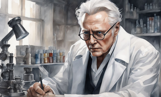 The evil scientist. portrait. the man looks like Anthony Hop... by ...