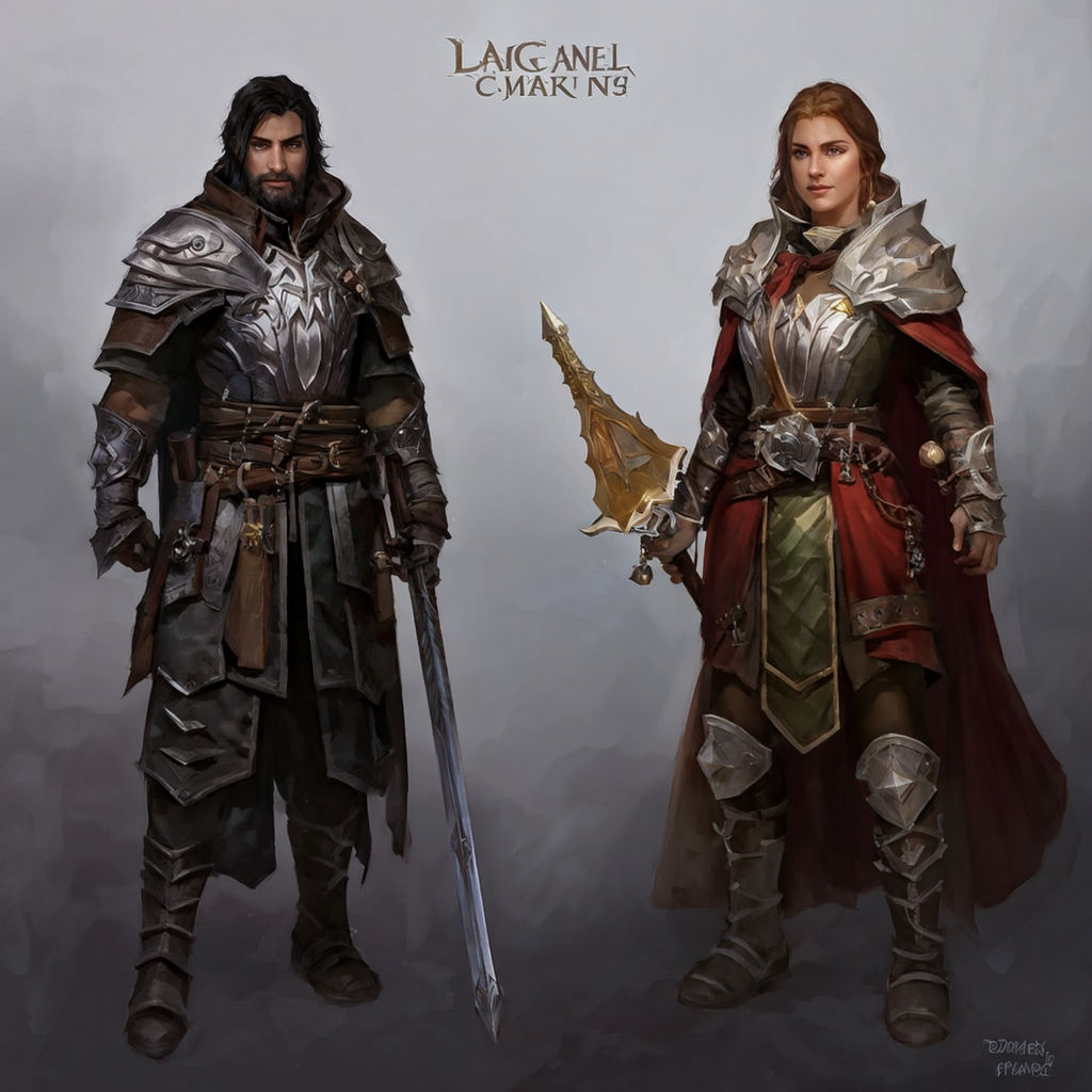 Make dnd character art and dnd character art by MD Mahim Mondol ...