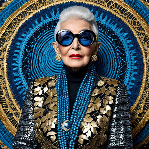 Iris Apfel by Daniela Paz - Playground