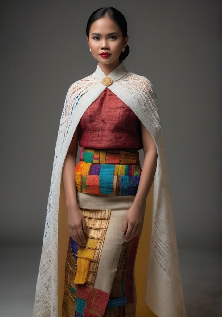 Traditional Filipino women's attire by Jeyjey Acabo - Playground