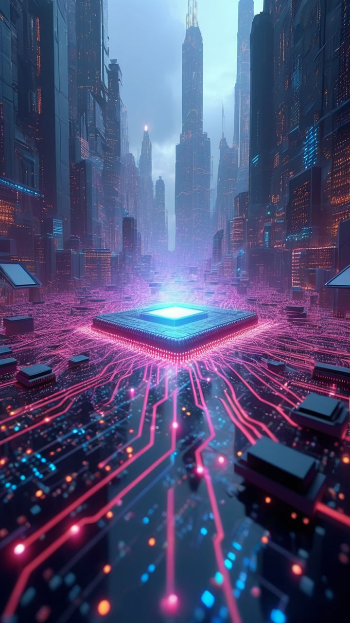 Virtual Voidscape a digital void by A J - Playground