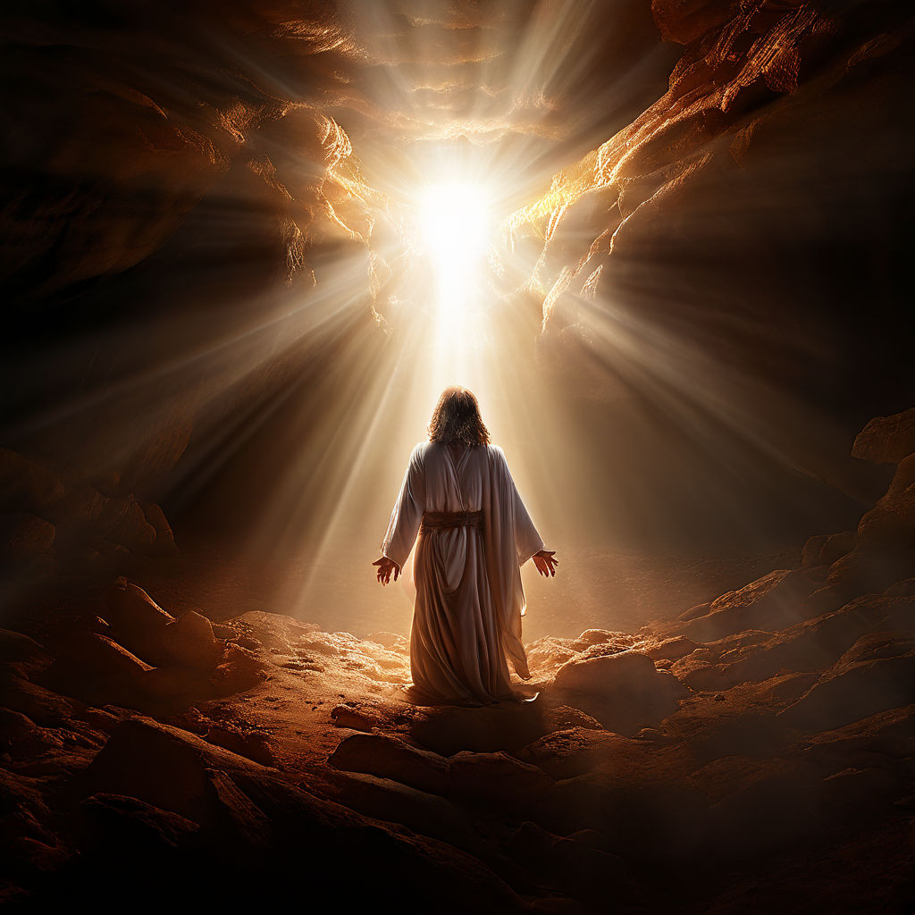 Jesus center stage by Text - Playground