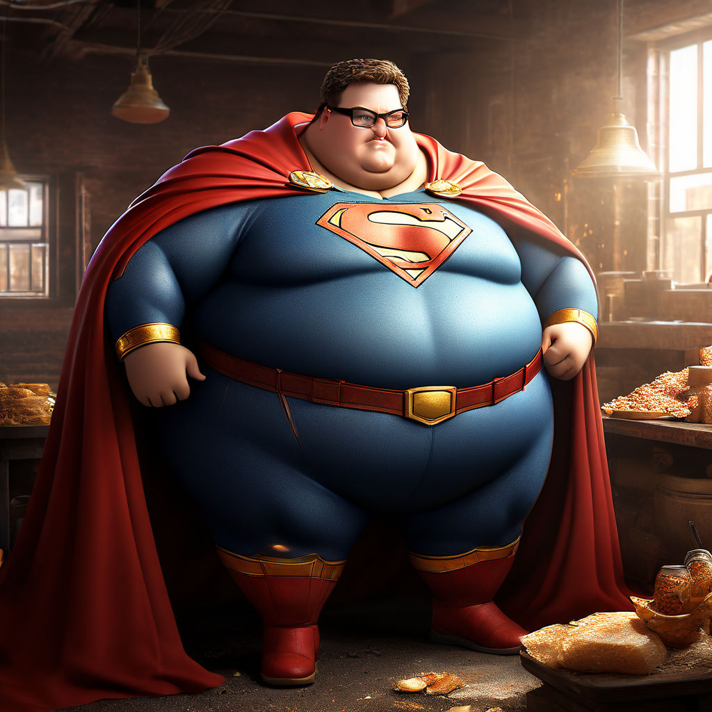 A VEry FAT SUPERhERo by Yusha Syed - Playground