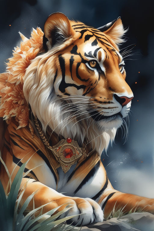 Death Persona Were he a Liger by Abraham Dalke - Playground