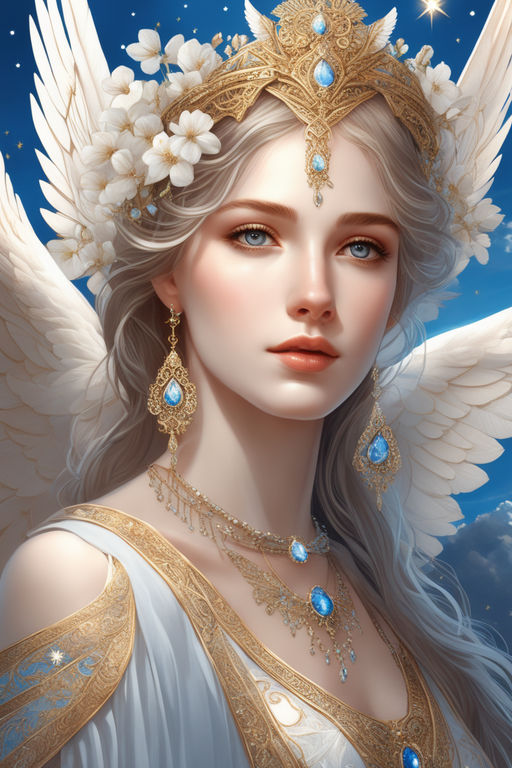 Angelical goddess by Karla Vieira - Playground