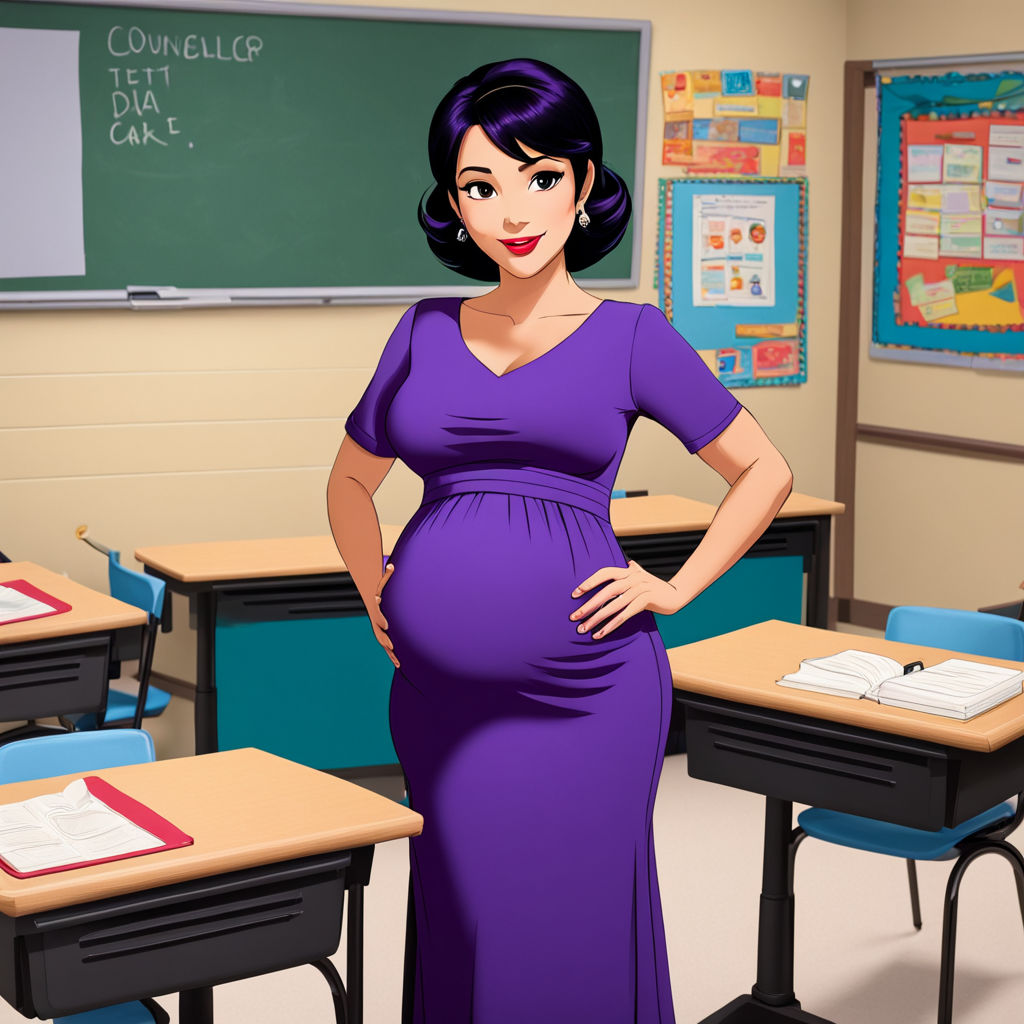 A pregnant teacher by Wethum Damyuru Karunarathna - Playground