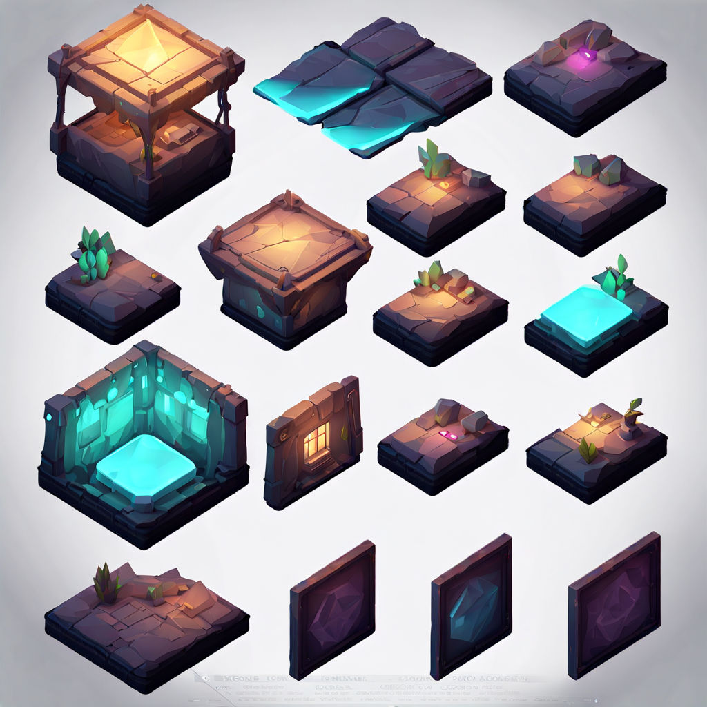 Empty panels ui design for unity game 2d by Виктор Тимакин - Playground