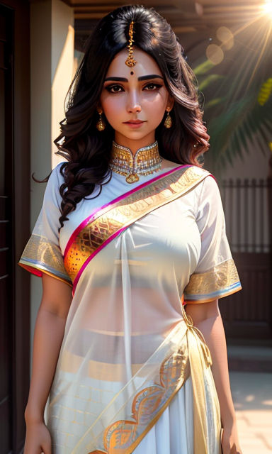 A Punjabi woman by Vishwa - Playground