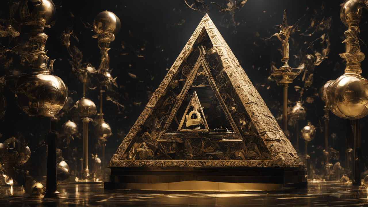 A colossal pyramid of transcendent proportions by Melvin Norey - Playground