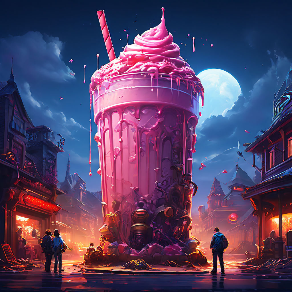 Milkshake made out of human hands by Mihajlo Stevanovic - Playground