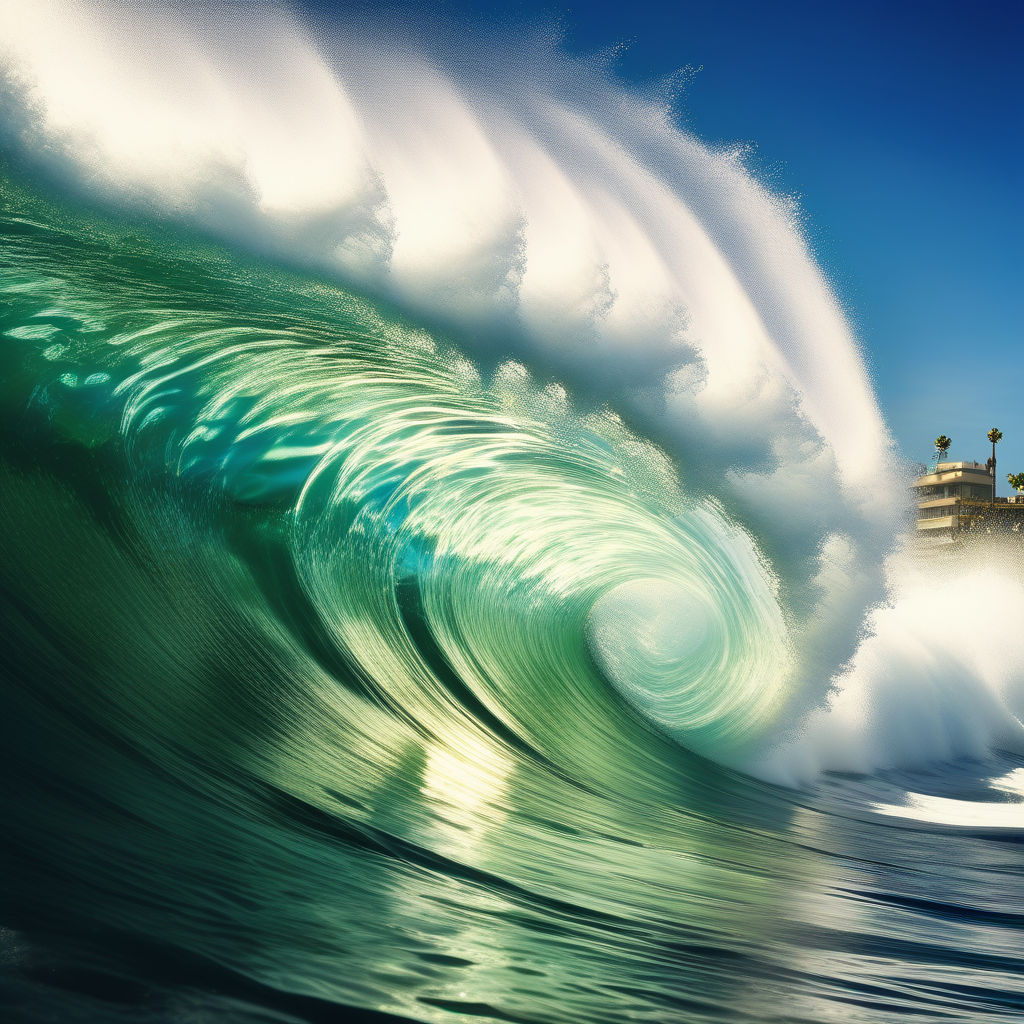 A mesmerizing wave swirl by Dayron Sanchez - Playground