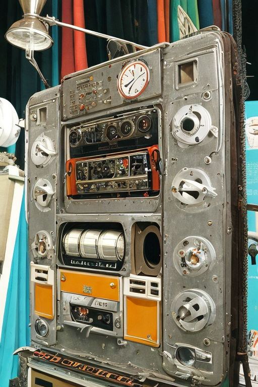 Vintage reel to reel tape machine by Mark Terrey - Playground