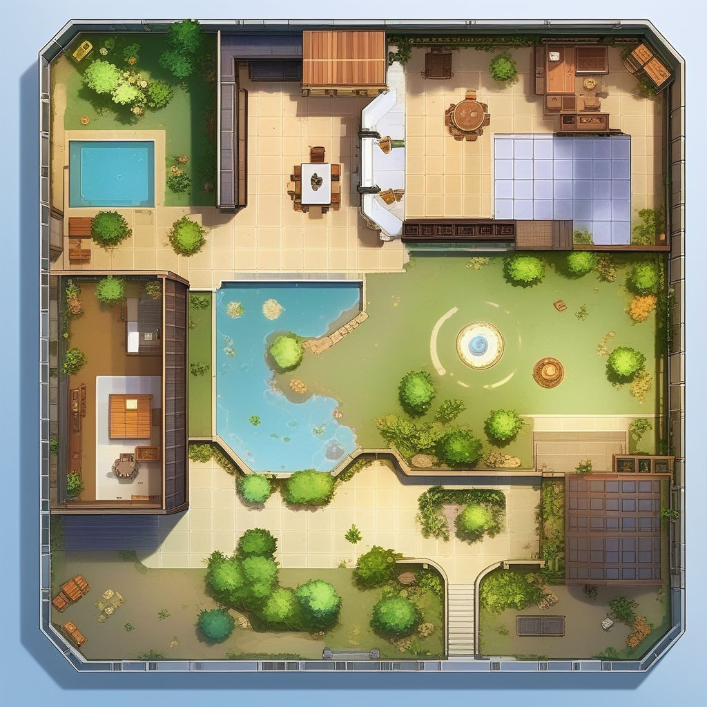 Assets for RPG tabletop map by Daniel Felicio - Playground