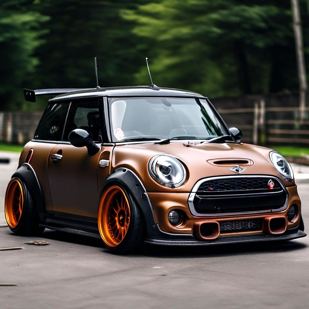 Mr beans mini cooper with widebody kit and lowered by Derickson Siju ...