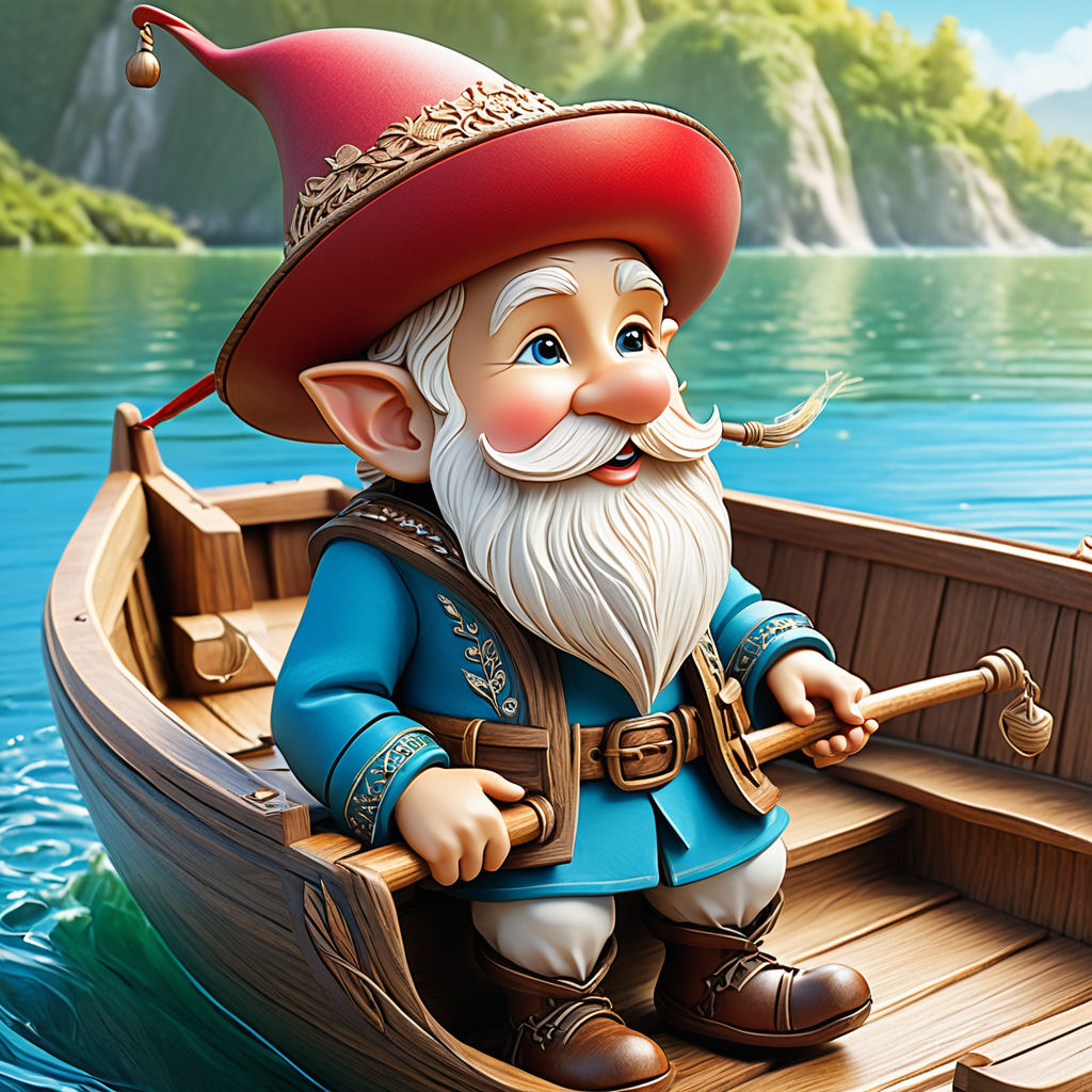 Handsome (wooden gnome: 1.2) by Амира Морарь - Playground