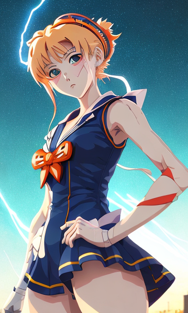 Animated One-Piece female anime character mixed with sailor ... by ...