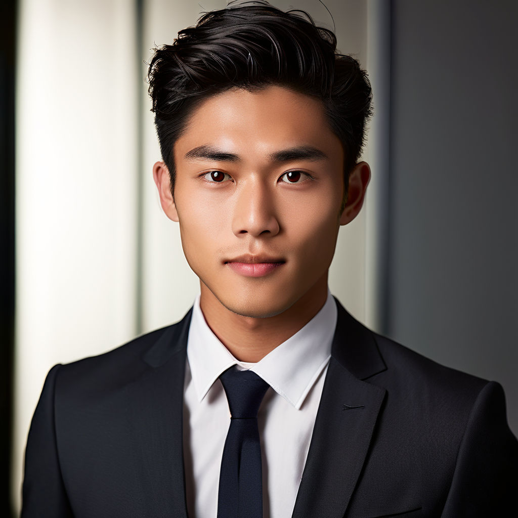 Portrait of a 22-year-old Asian man by 10316許恩哲 - Playground