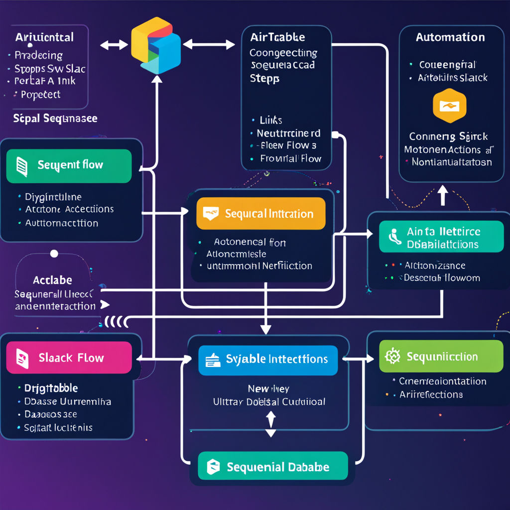 Airtable automation diagram showing the sequential steps fro... by PSN ... Airtable automation diagram showing the sequential steps fro... by PSN ...