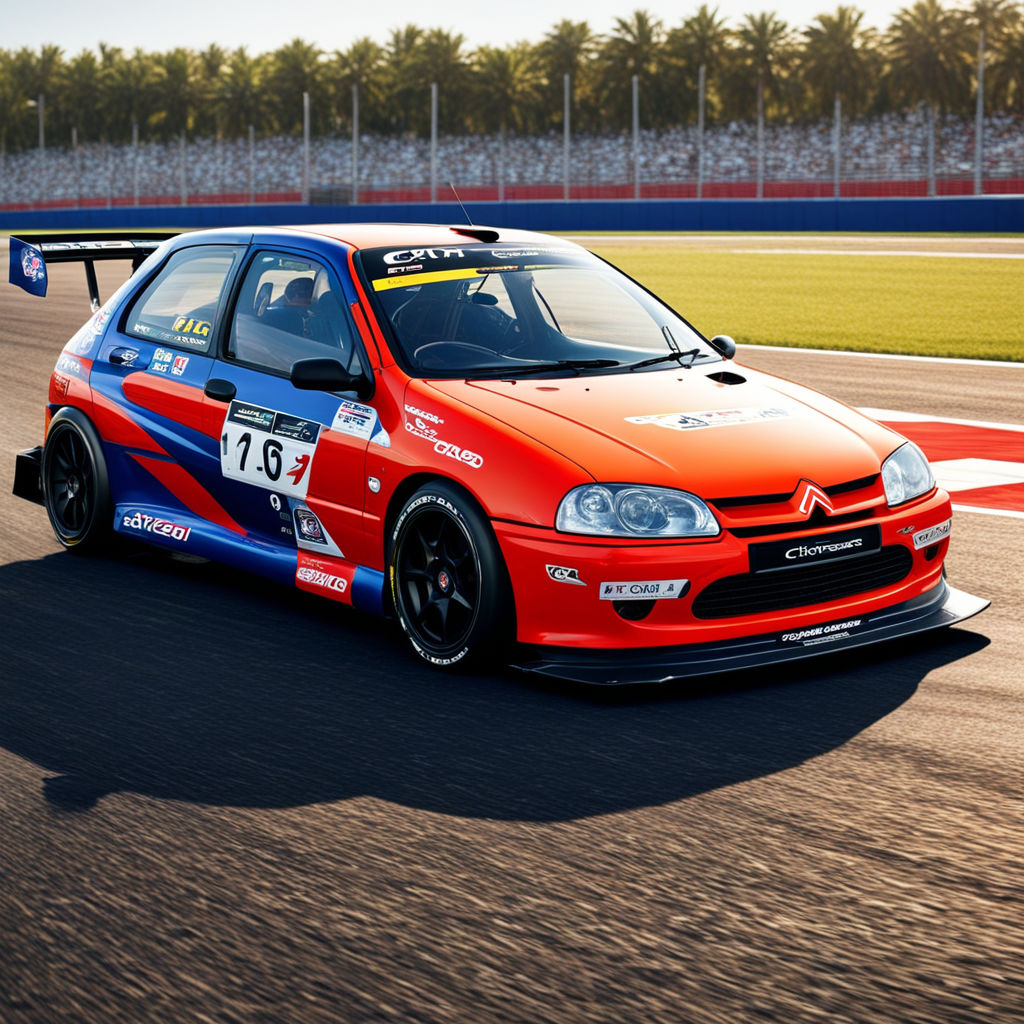 Citroen Saxo transformed into an F1 race car by Nil Ramos Castillo ...