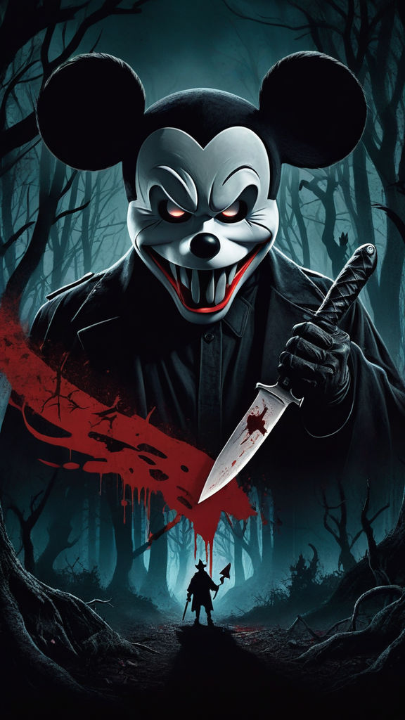 Horror movie poster illustration by Hunain Ahmad - Playground