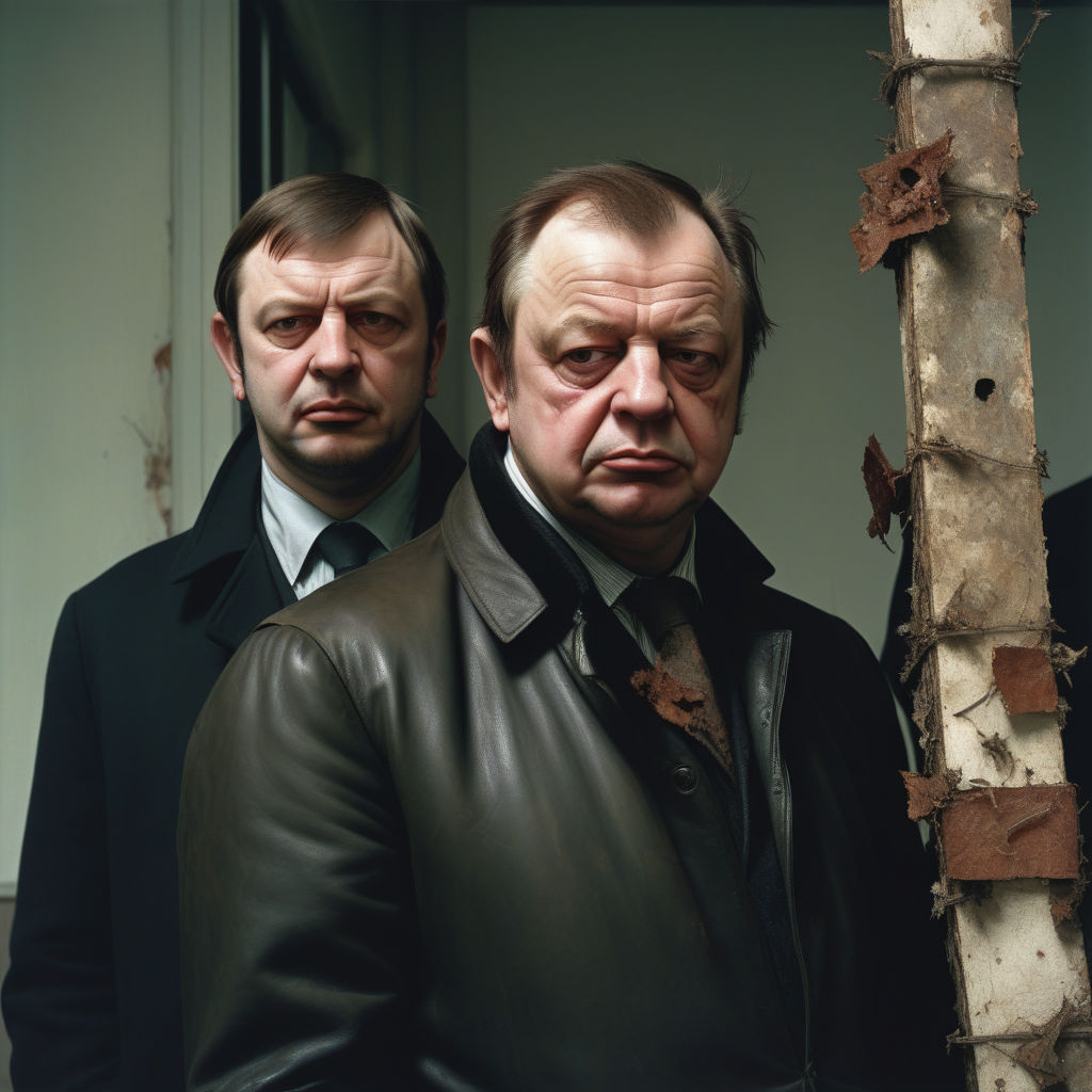 Soviet magazine illustration by Adrian Ghenie and Francis Ba... by buy ...