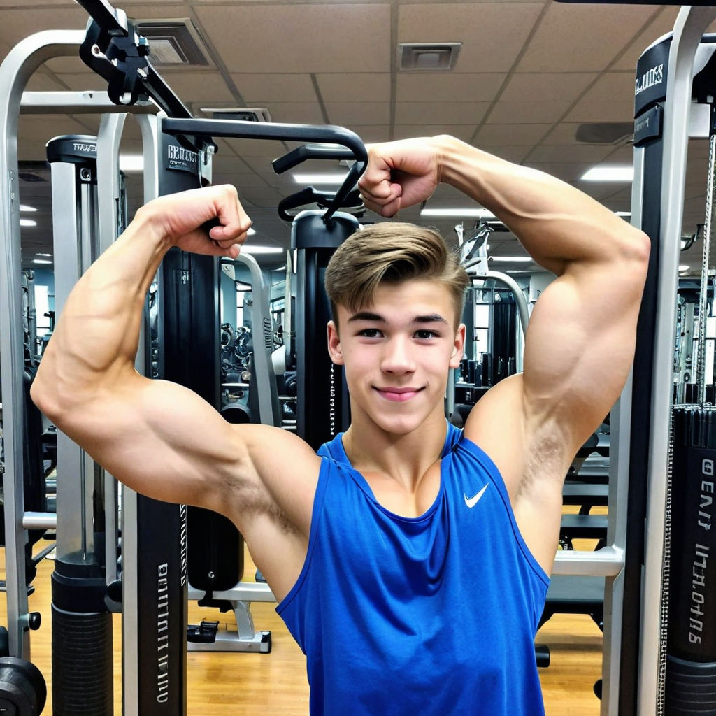 Cute 18 year old boy by Coffee Tribe - Playground