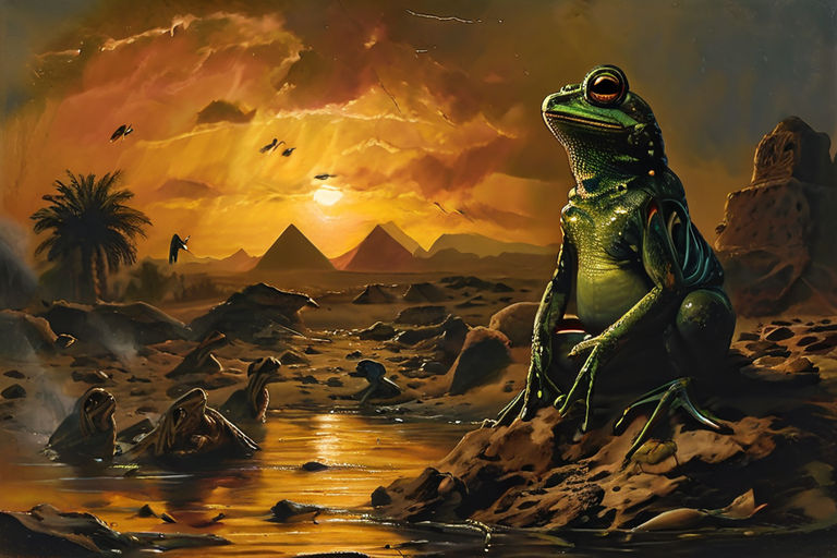 The ten plagues of Egypt (examples: frogs by Plenitude Master Canal ...