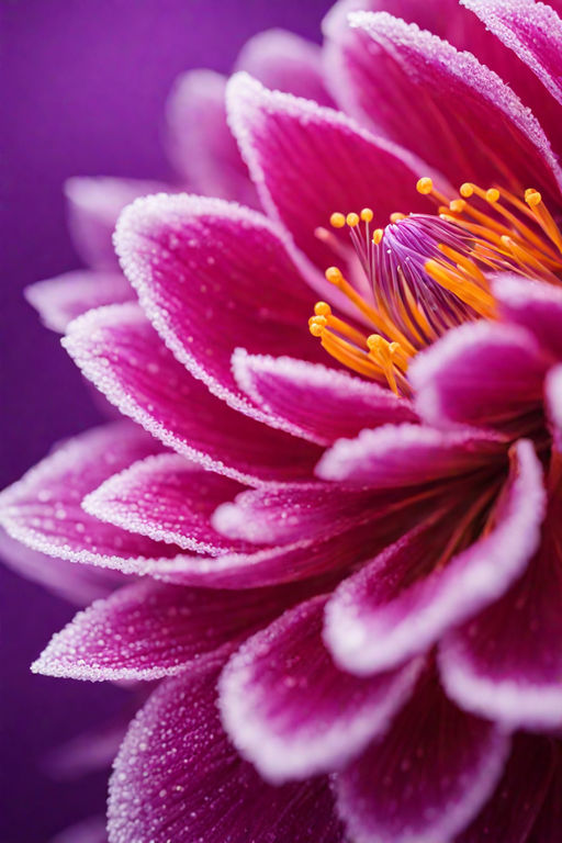 Violet flower by Mayko Boyko - Playground