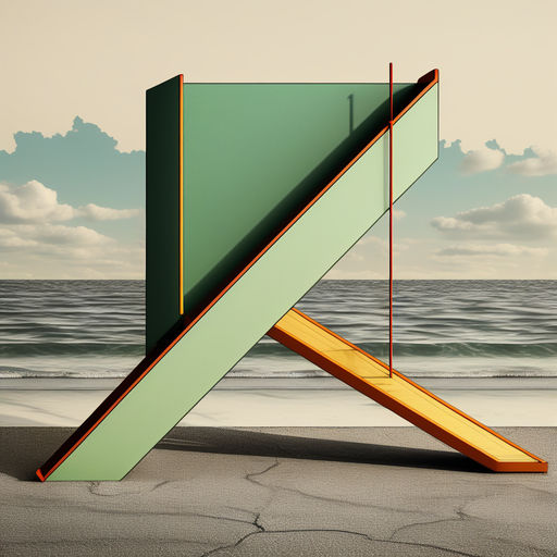 A square slides along an inclined plane drawing using lines by ...