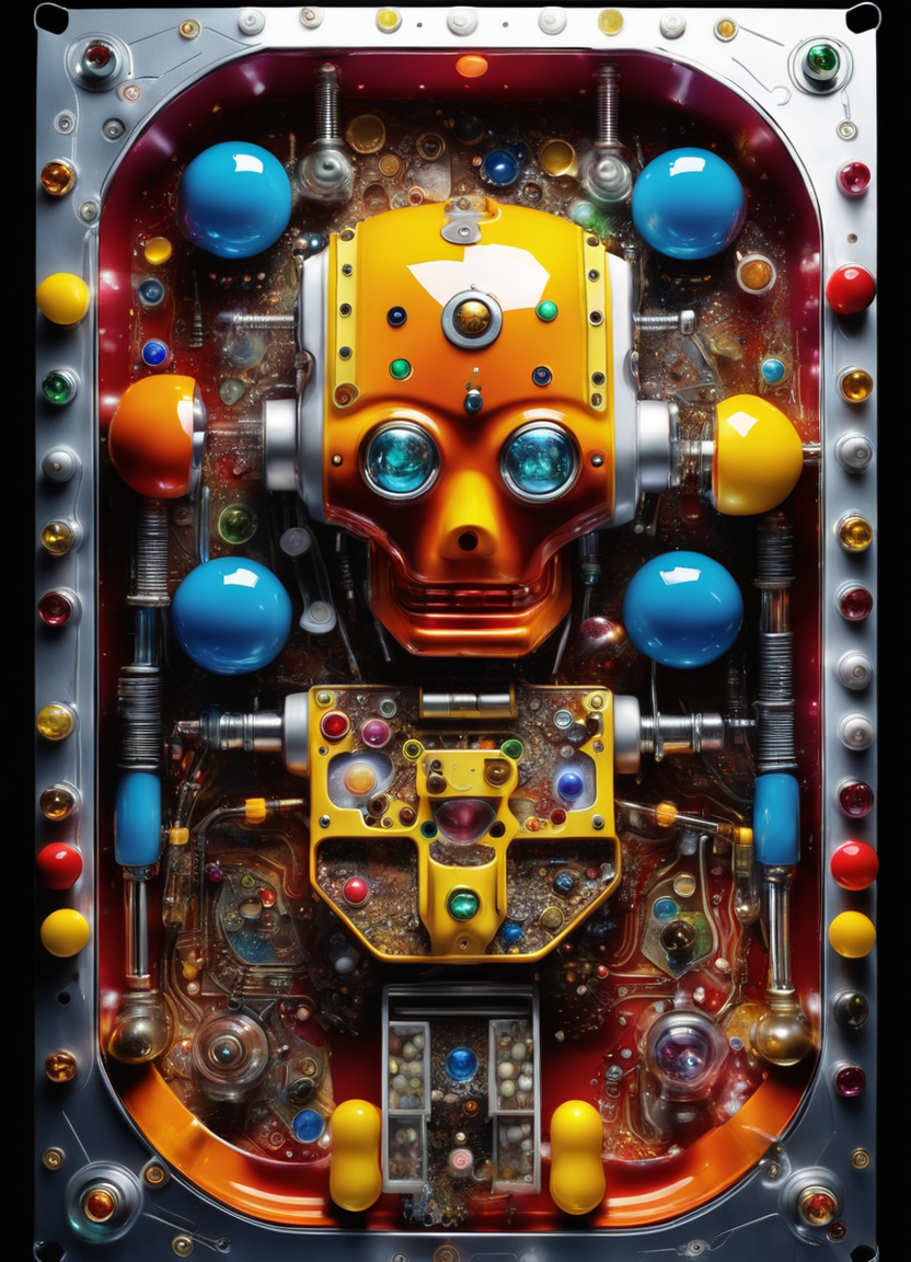 Robotic pinball machine by Zorph - Playground