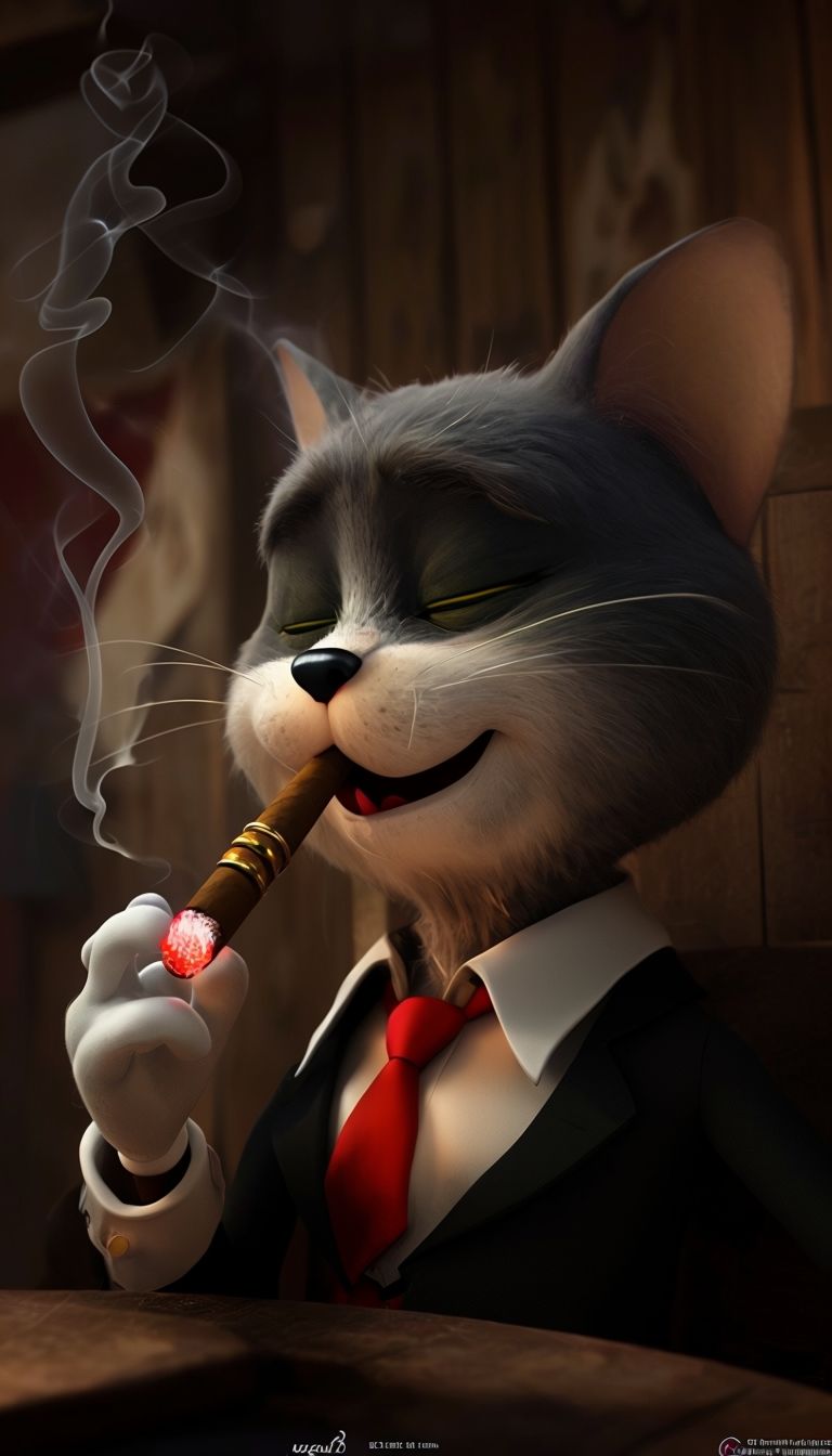 Tom Smoking Cigar Wallpaper 4k - Infoupdate.org