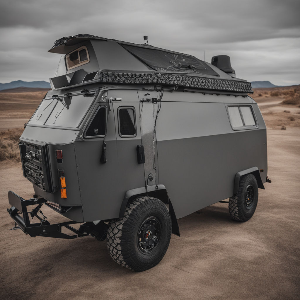 Armored camper van by Dot Moon - Playground