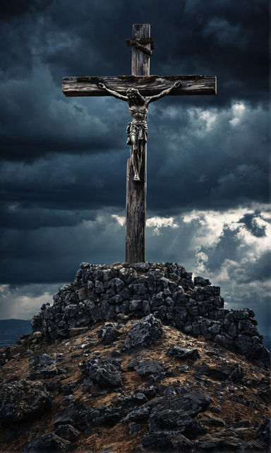 The wooden rugged cross (of Jesus- no image of Jesus) by MaBe MBR ...