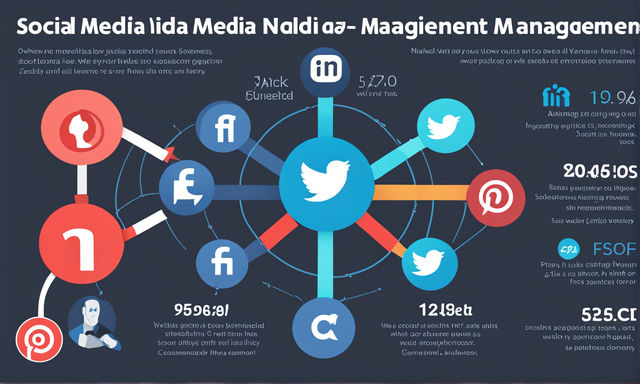 Social media management infographic by Tayyaba Noor - Playground