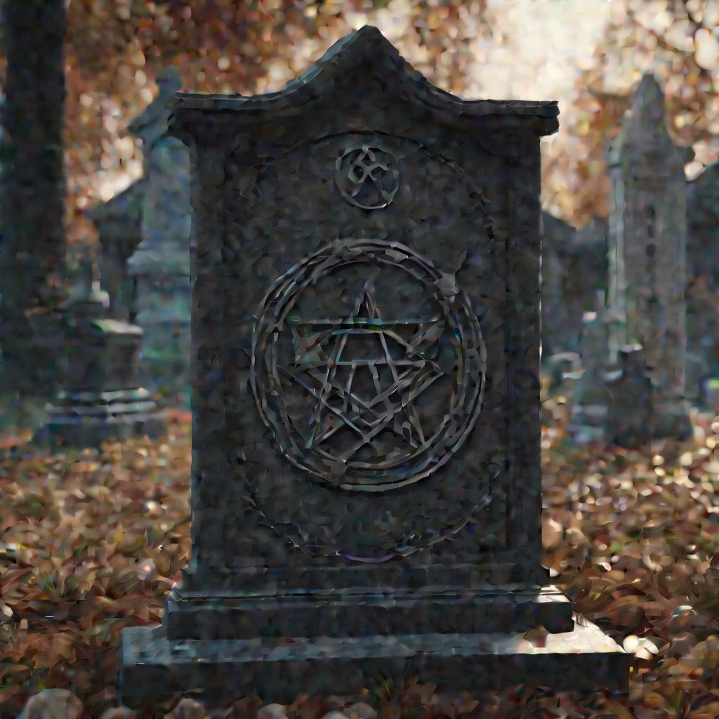 A scene depicting the macabre ritual in the cemetery by Dieta Saúde e ...